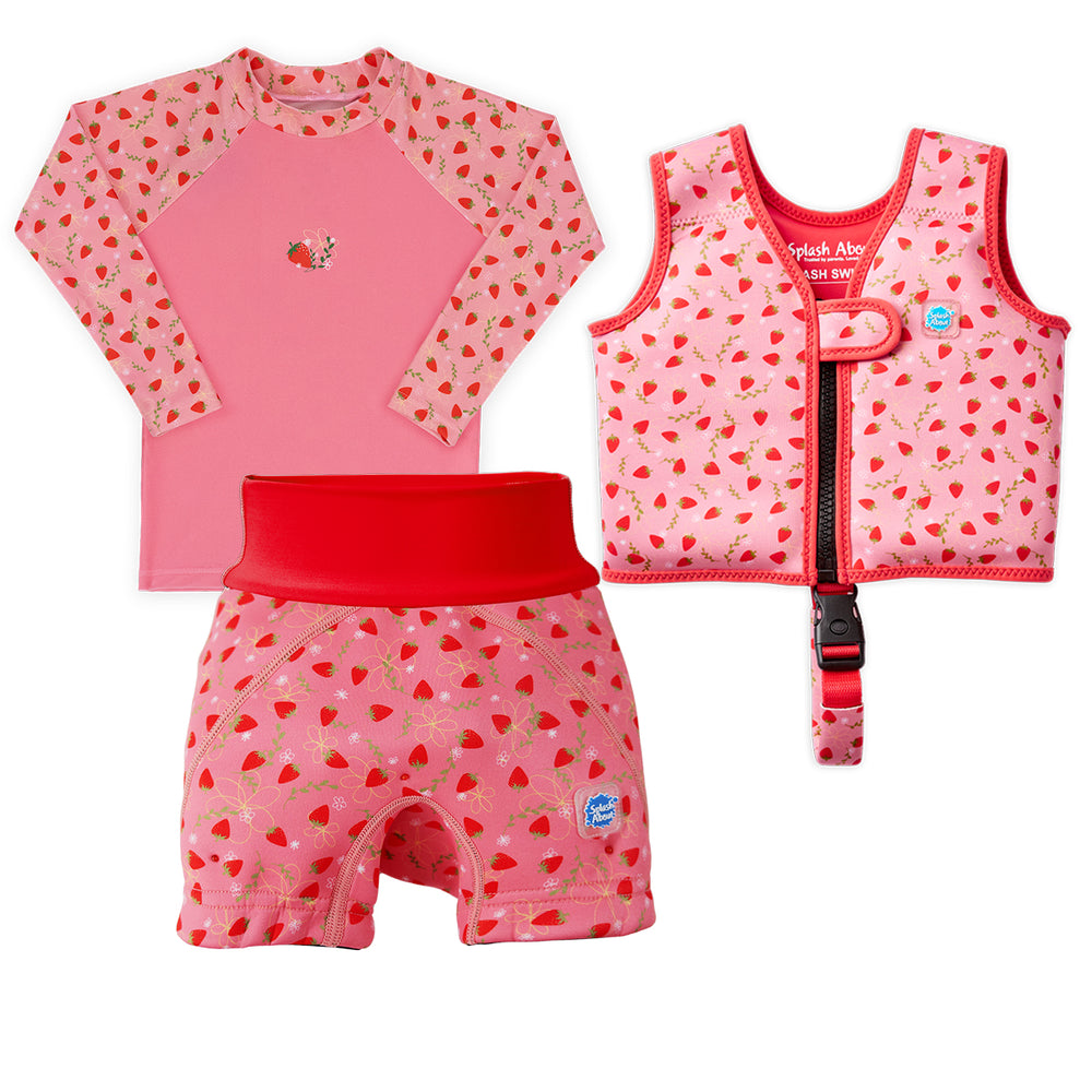 Splash Jammer Duo™ & Long Sleeve Rash Vest & Go Splash Swim Vest Bundl ...