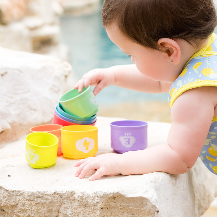 Baby Stacking Cups |Kids Sensory Toys | Water Play Toys | Splash About UK