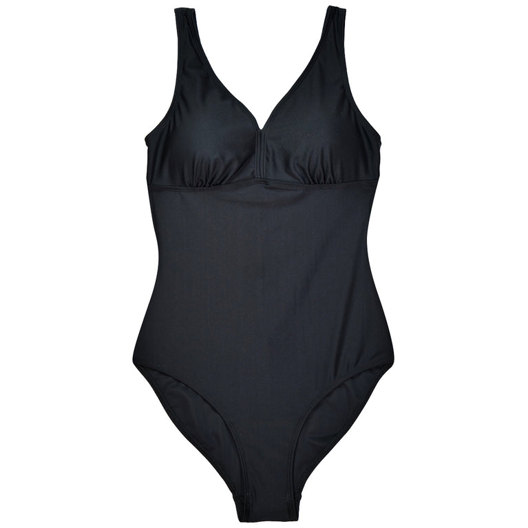Ladies Essential Swimming Costume - Black | Splash About UK